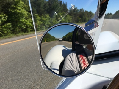 Billet Aluminum Side-View Mirror Set with Polished Finish, Made in USA ...