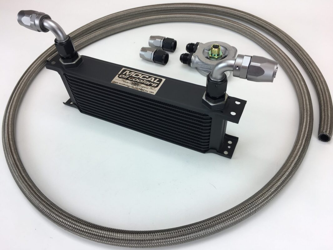 70926 Oil Cooler Kit with Thermostatic Sandwich Take-Off Plate - Breeze ...